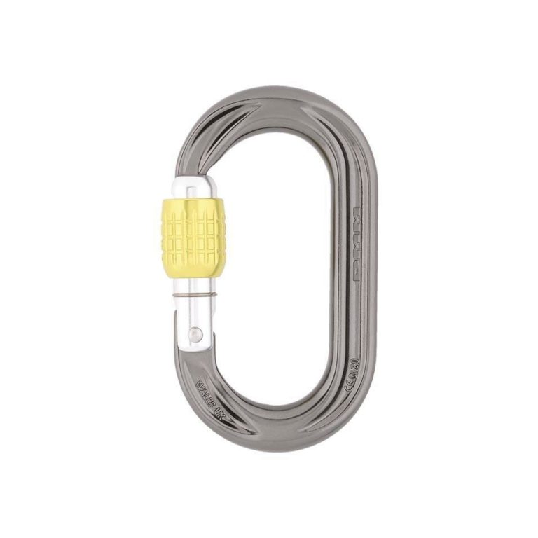 Petzl - AM'D Tri-Act Lock Aluminum Carabiner - Elevated Safety